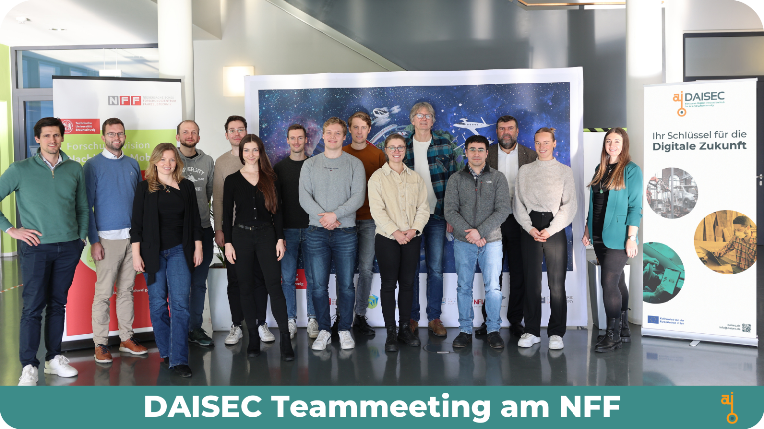 DAISEC Kernteam trifft sich am NFF - DAISEC