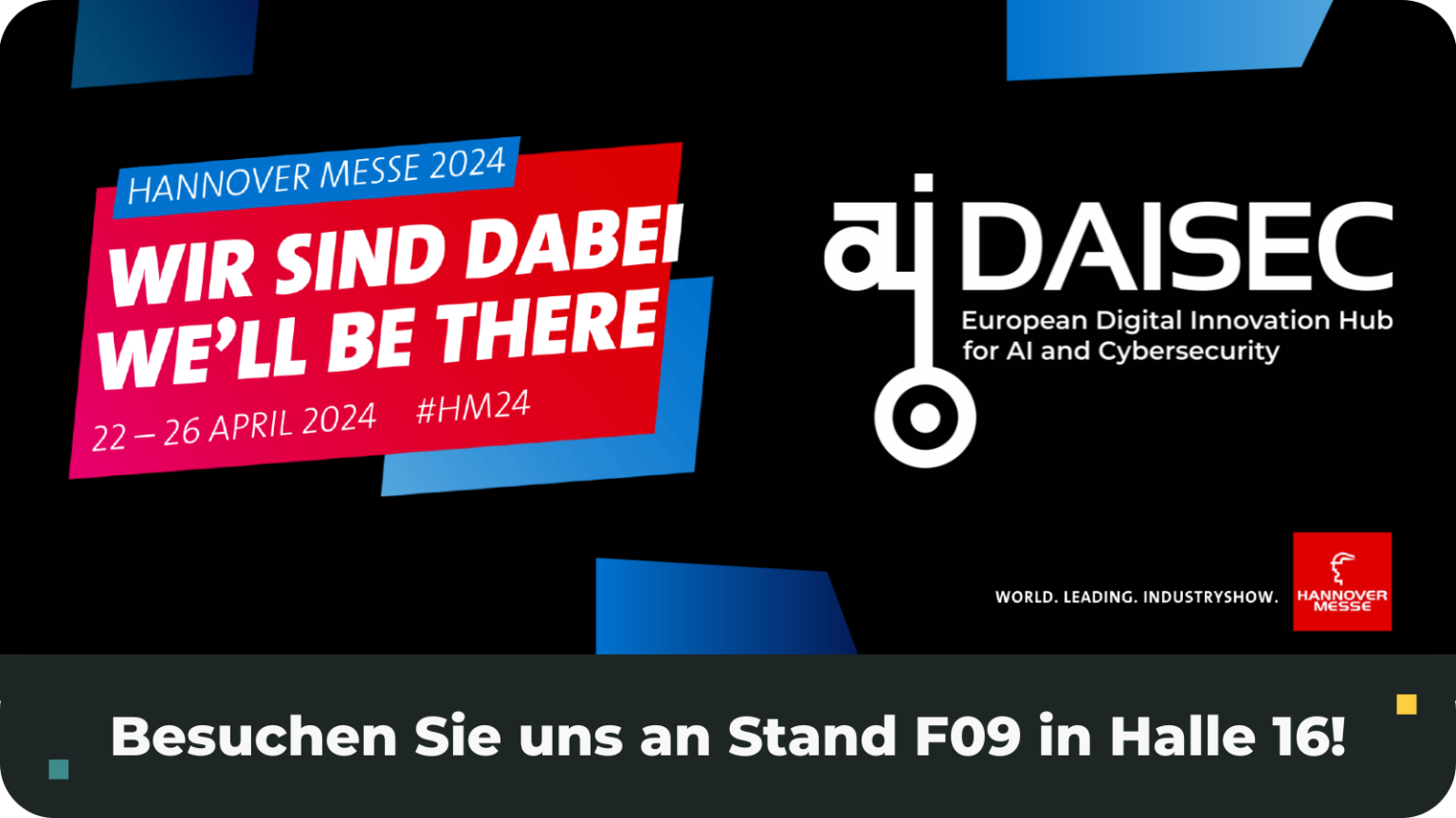 HANNOVER MESSE 2024 - Besuchen Sie uns! - DAISEC